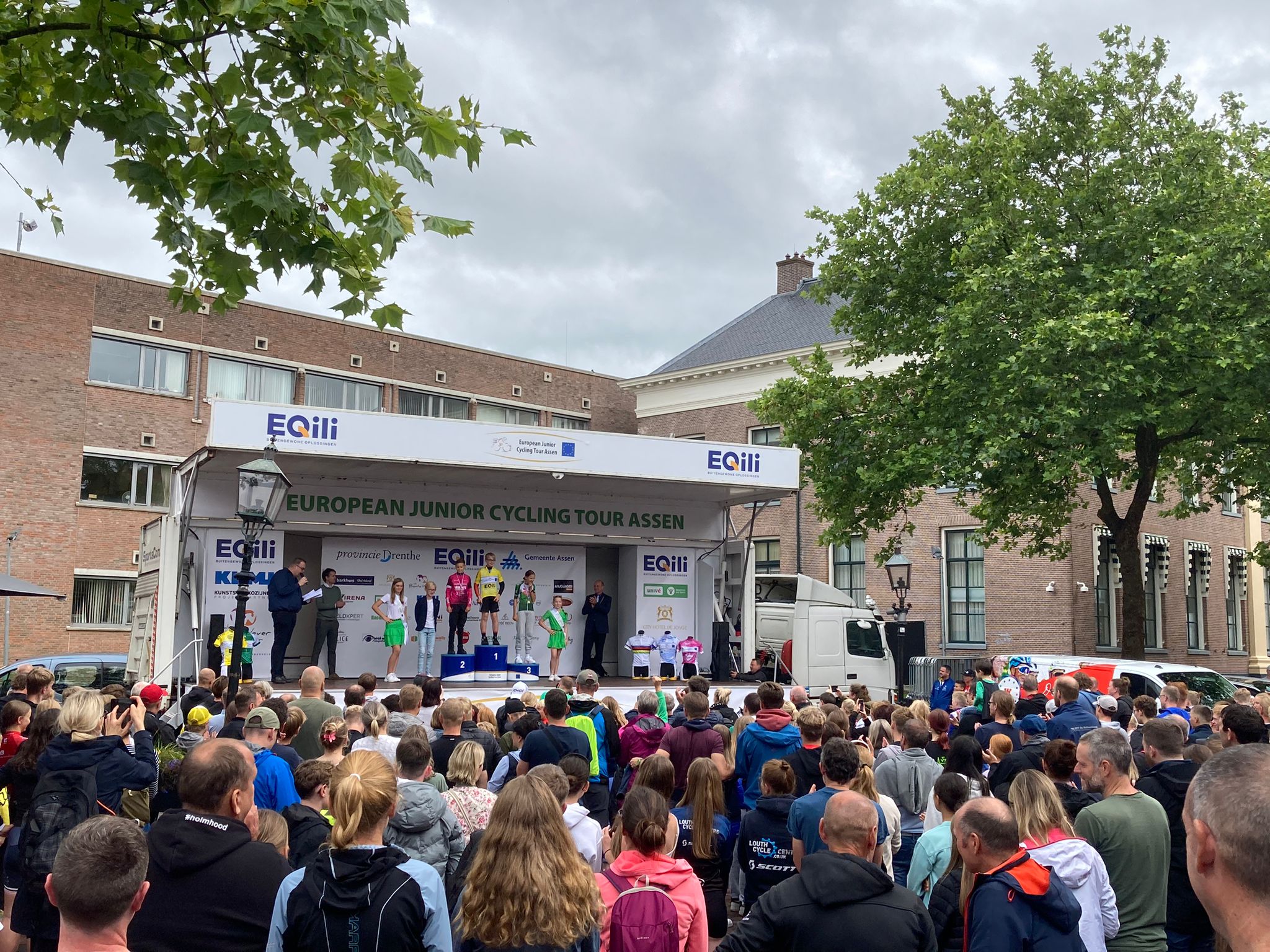 European Junior Cycling Tour Assen 31 juli - Drenthe Op Fietse